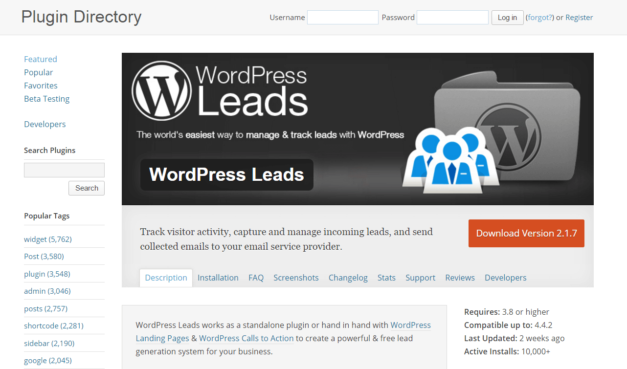 The 10 Best WordPress Lead Generation Plugins - GetCredo