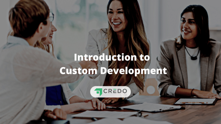 Introduction to Custom Development | Credo